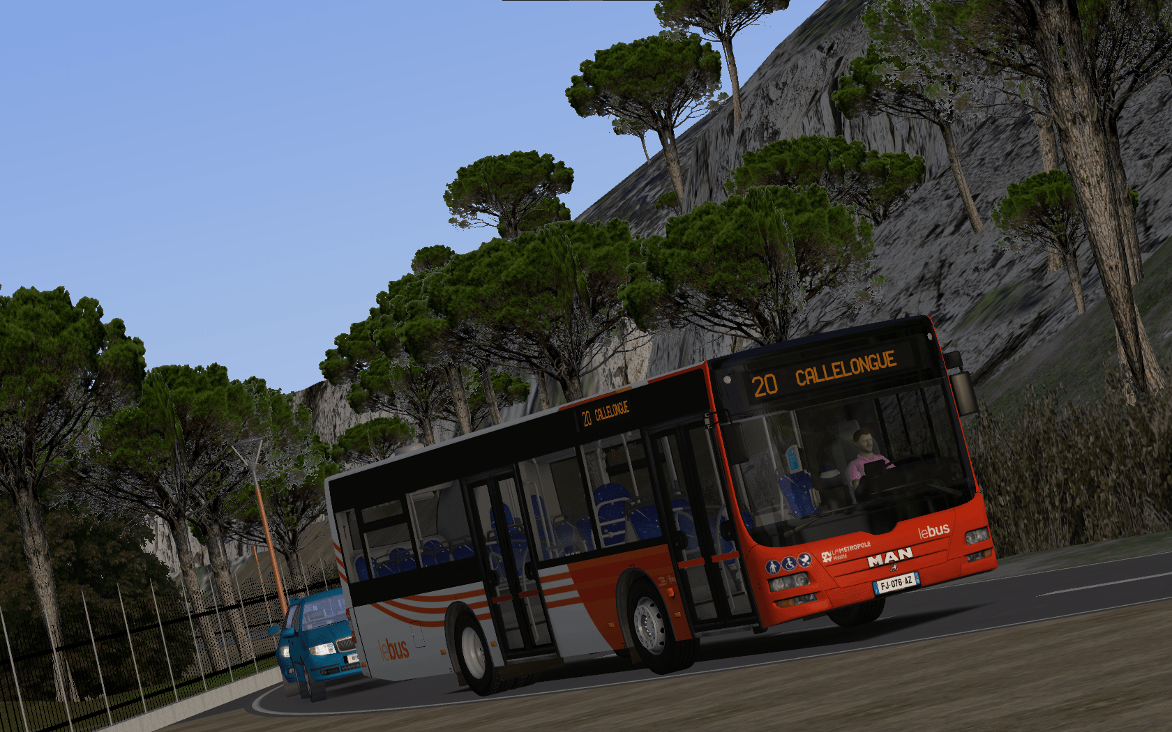 pack de repaints - Setra S315 NF, Heuliez GX 137, VanHool A360, MAN ...